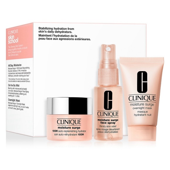 Clinique | Skincare | Clinique Moisture Surge Hydration Trio | Poshmark